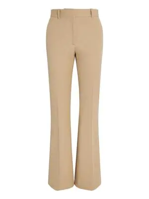 JOSEPH Stretch-Gabardine Tafira Flared Trousers