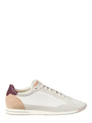 BRUNELLO CUCINELLI Deerskin Suede Low-Top Sneakers