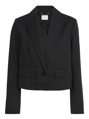 JOSEPH Cotton-linen Elias Jacket - Black