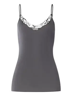 Hanro Cotton Cami Top - Grey