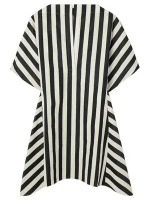 Jacquemus Moisson Oversized Striped Midi Dress - Multi