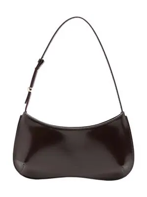 Jacquemus Le Bisou Leather Shoulder Bag Red