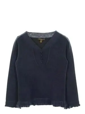 LOUIS VUITTON V-neck Sweater - Blue