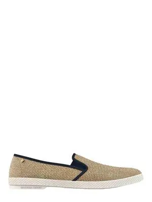 RIVIERA Woven Loafers - Neutrals