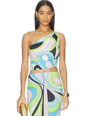 CIN CIN Cleo Cropped Top - Mars Blue