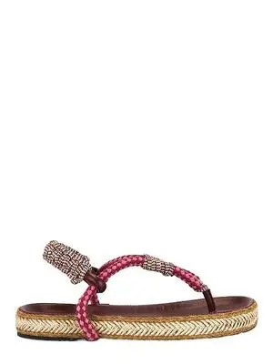Isabel Marant Gypso Sandal - Multicolor Burgundy