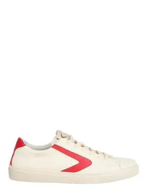 VALSPORT Leather Low-top Sneakers - Red