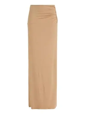 Magda Butrym Stretch-jersey Maxi Skirt - Neutral