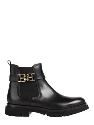 Bally Weniska Embellished Leather Chelsea Boots - Black