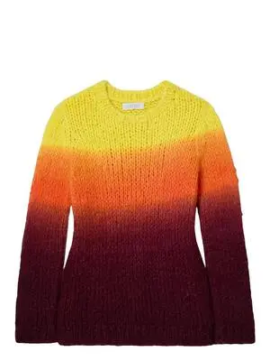 Gabriela Hearst Pallas Dégradé Brushed Cashmere Sweater - Multicolor