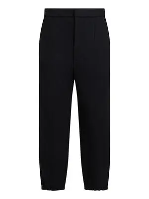 JIL SANDER Wool-blend Pants - Black