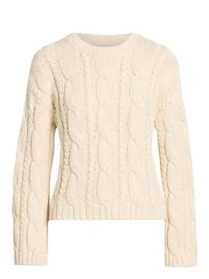 Naadam Cable-knit Cotton Sweater - Ecru