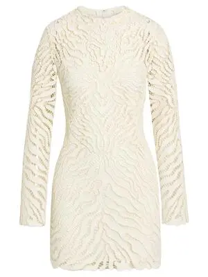 Simkhai Corded Lace Mini Dress - Ivory