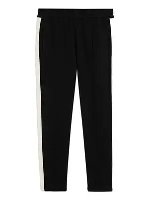 Dunhill Striped Cottonjersey Sweatpants - Black