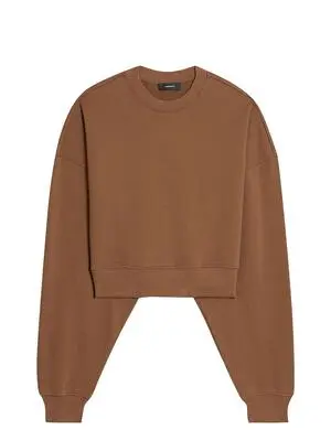 Wardrobe.NYC French Cotton-terry Sweatshirt - Brown