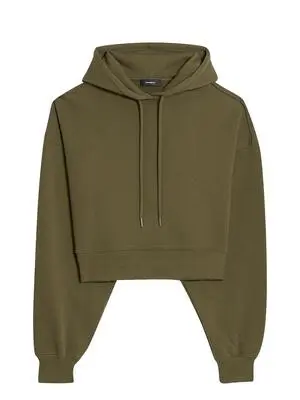 Wardrobe.NYC French Cotton-terry Hoodie - Army Green