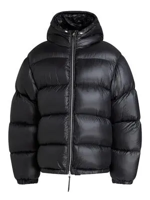 JIL SANDER Quilted Shell Down Jacket - Black