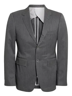 Thom Browne Wool Blazer - Gray