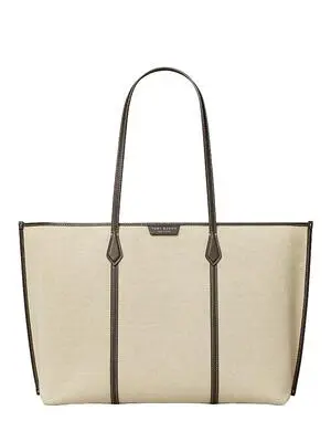 Tory Burch Perry Canvas Tote Natural