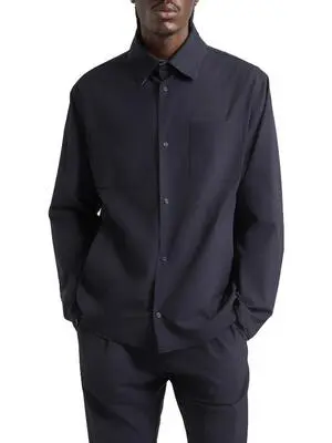 Herno Reversible Shirt Jacket - Navy