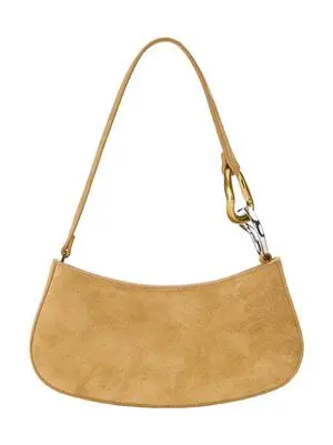 Staud Ollie Suede Shoulder Bag - Hazel