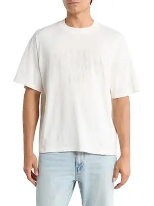 REPRESENT Owners' Club Cotton Logo Graphic T-shirt - Chalk
