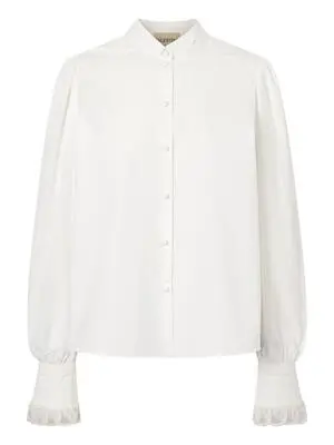 VALENTINO Cotton-Poplin Shirt