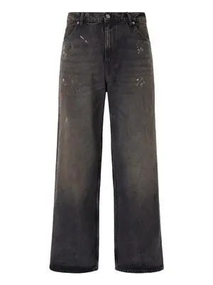Our Legacy Vast Cut Wide-leg Jeans - Black