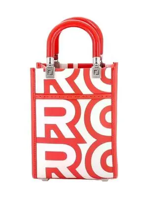 Fendi X Marc Jacobs Sunshine Shopper Mini Tote Bag - Red
