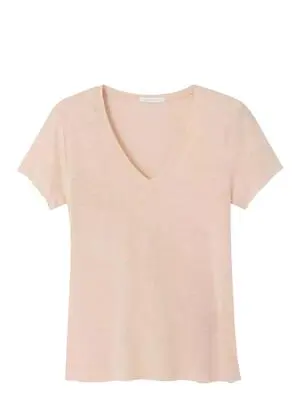 American Vintage Jacksonville V-neck T-shirt - Orange