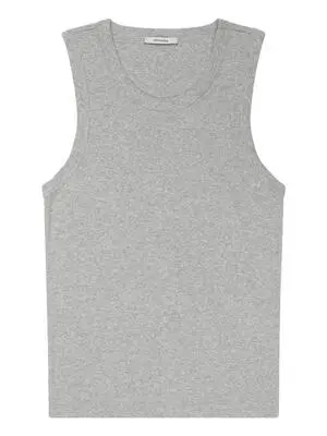 ENTIRE STUDIOS Ribbed Tank Top - Grey