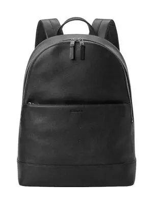 Shinola Canfield Leather Backpack Black