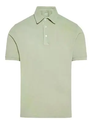 Fedeli North Short-sleeve Polo Shirt Green