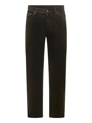 Zegna Straight-leg Cotton Jeans - Brown