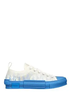Dior B23 Low Oblique Gradient Sneakers - Blue