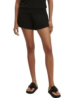 Varley Coulter High-Waist Shorts Black
