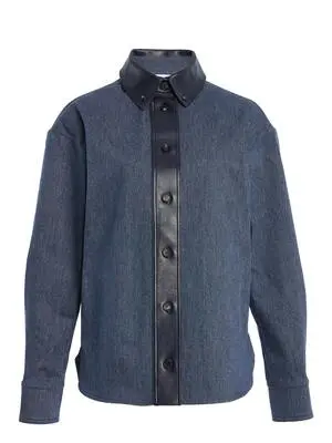 SALVATORE FERRAGAMO Cotton Denim Shirt