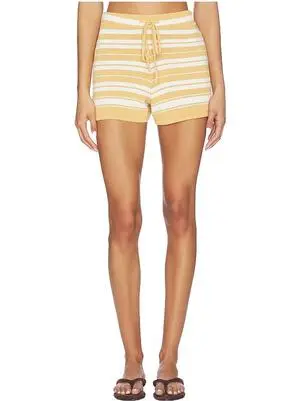 Faithfull The Brand Carlo Short - Breton Stripe Sienna