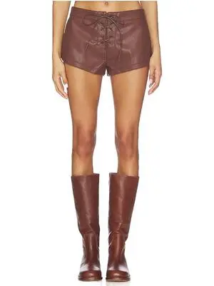 NAKEDVICE The Carmine Short - Chocolate