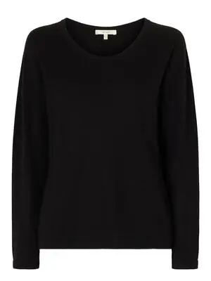 THE ROW Nezana Cashmere Sweater - Black
