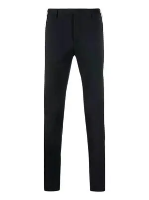 PT TORINO Mid-rise Slim-fit Trousers - Blue