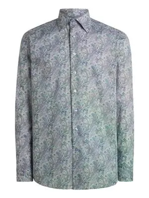 Etro Paisley Shirt Grey