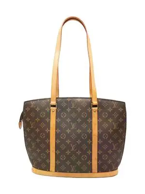 LOUIS VUITTON 1997 Monogram Babylone Tote - Brown