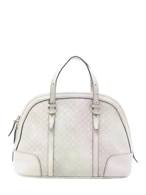 Gucci Medium Dome Satchel - White
