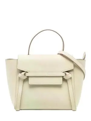 Celine 2018 Nano Grained Calfskin Belt Bag - Neutrals