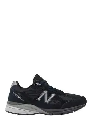 NEW BALANCE Made In Usa 990v4 Logo Sneakers - Black