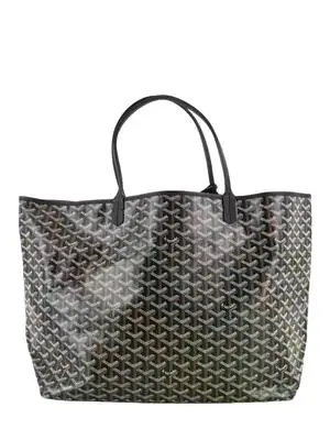 Goyard Saint Louis Gm Tote Bag Coated Canvas - Black