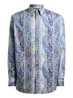 Etro Paisley Printed Shirt - Blue