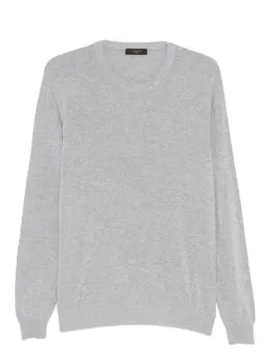 ZANONE Crew-neck Long-sleeve Sweater - Grey