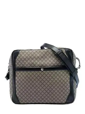 Gucci Diamante Coated Canvas Messenger Bag - Brown